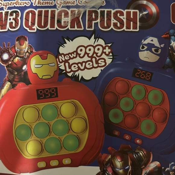 Other | Iron Man Pop It Battery Operated | Poshmark